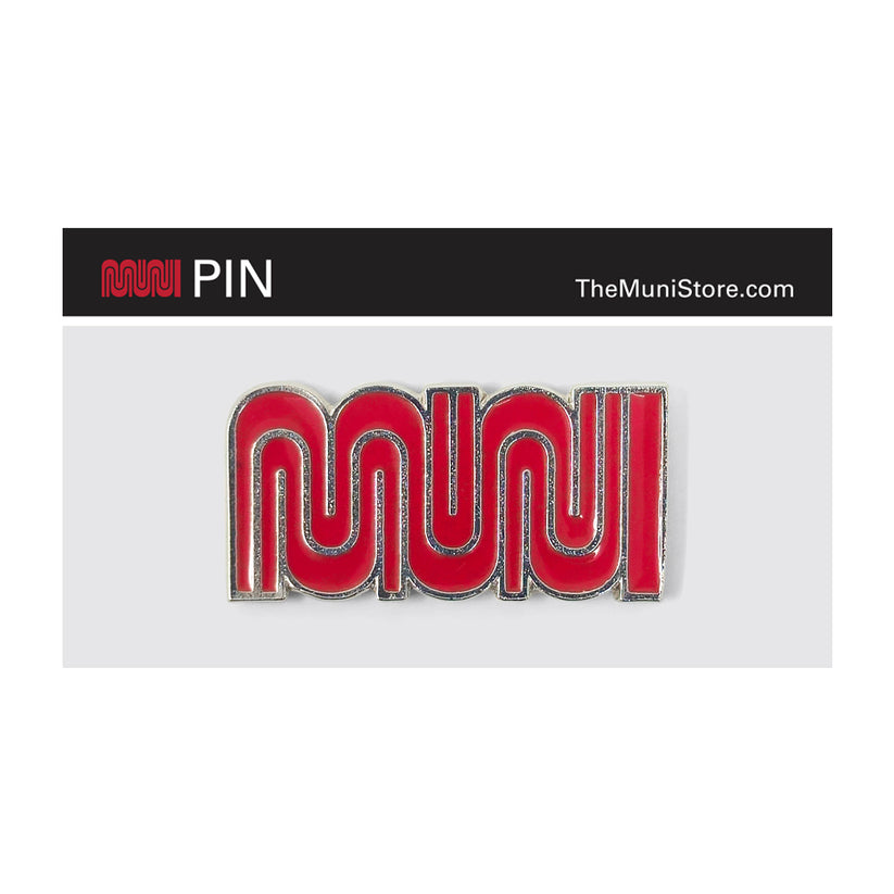 Muni Lapel Pin – The Muni Store
